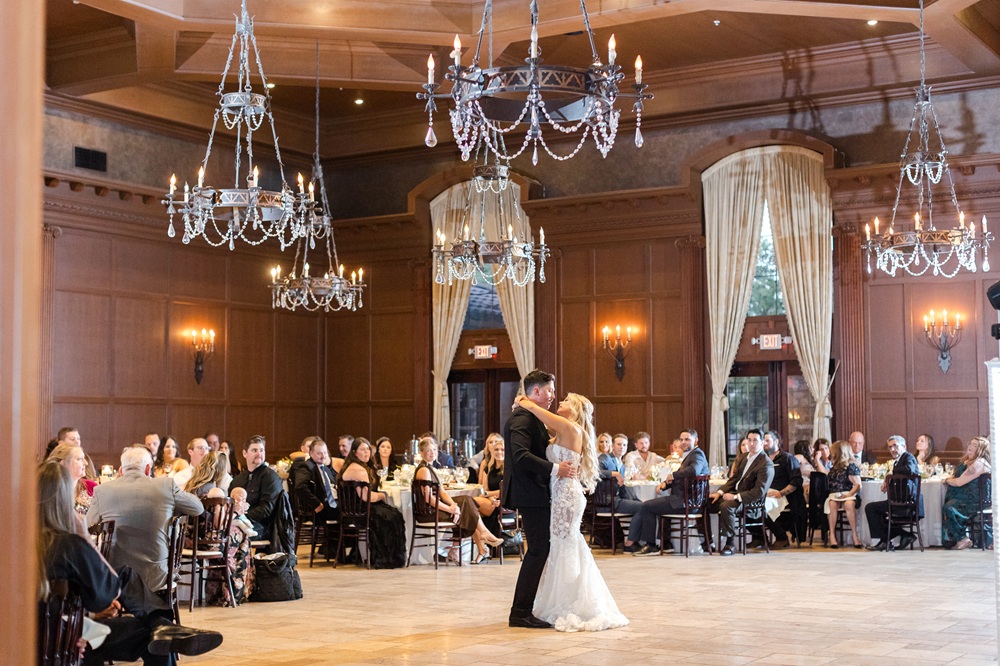 To end the night on a sweet note, Emily and Chase shared a stunning ...